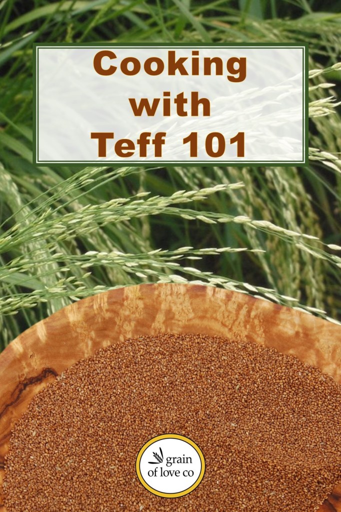 Cooking with Teff 101 - grain of love co
